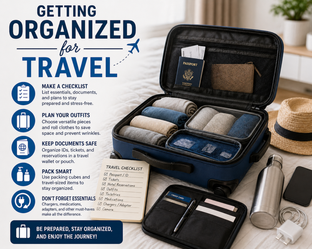 Everything You Need To Know About Getting Organized For Travel - Megri ...