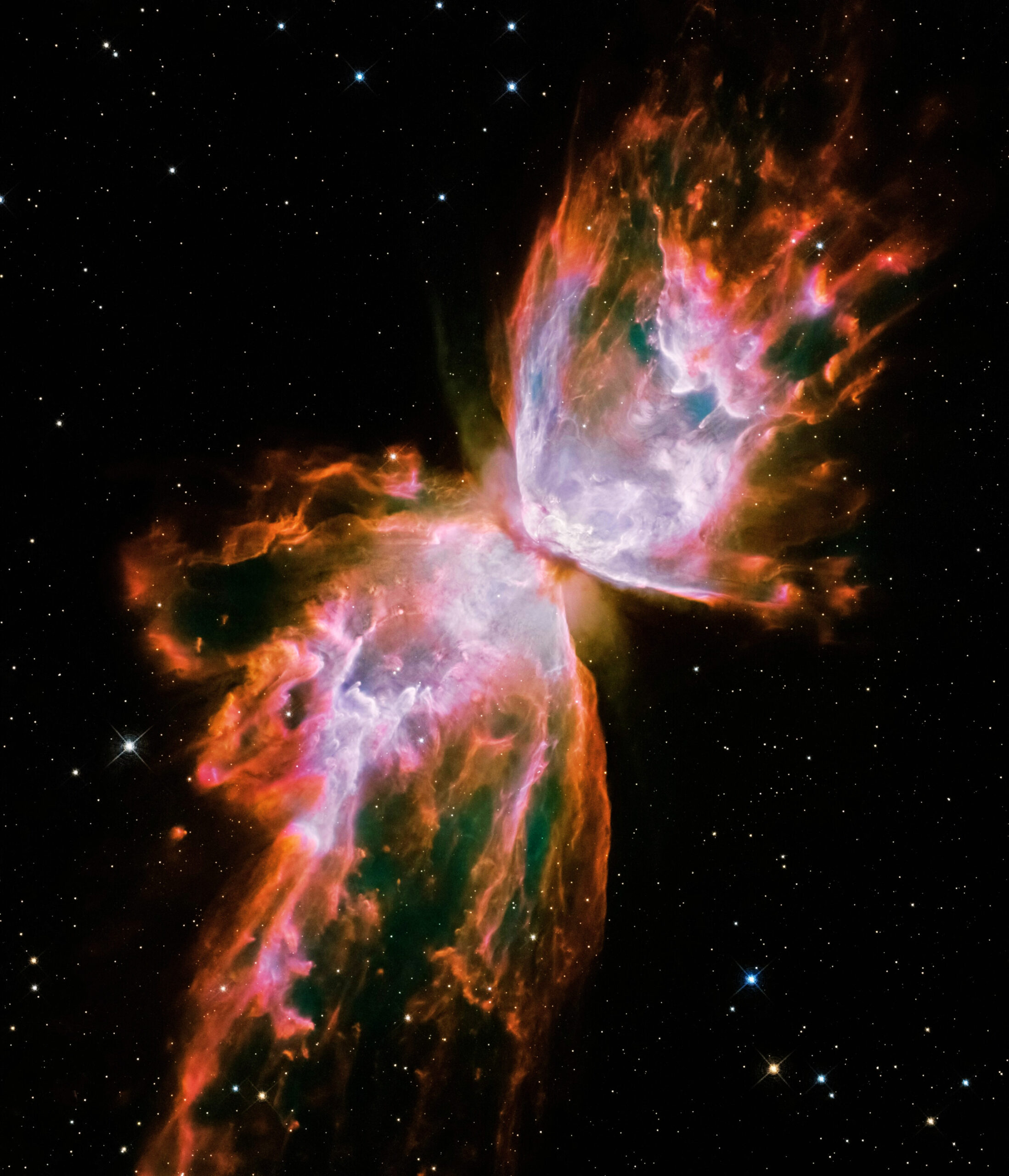 James Webb Telescope's Breathtaking New Details of the Butterfly Nebula ...